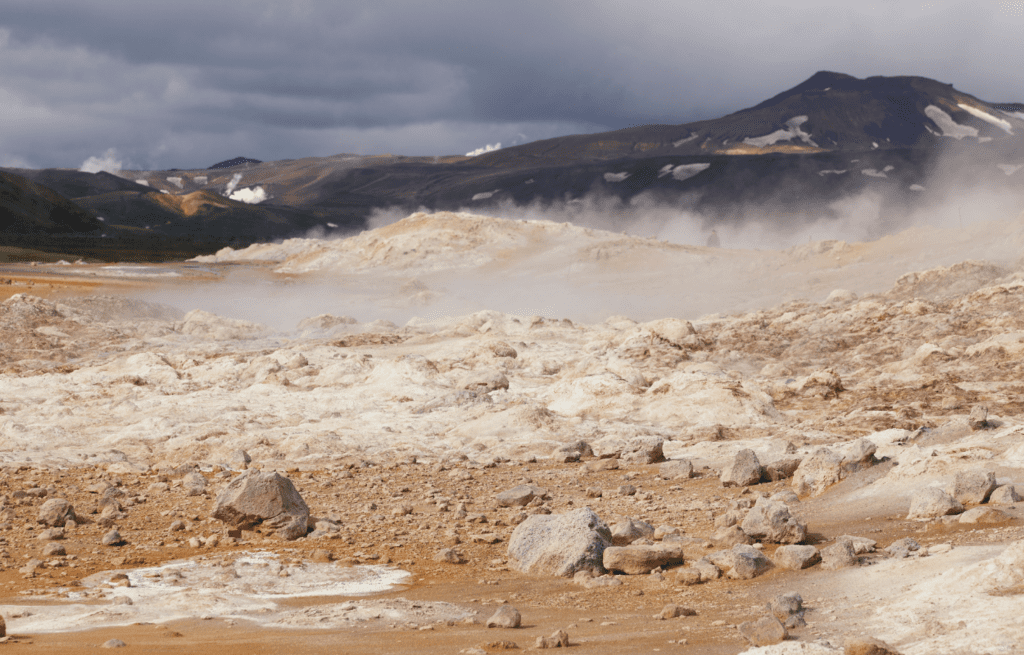 Krafla eruptions